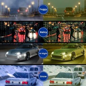 Accessories | New Night Vision Driving Glasses Yellow Tint Reduces ...